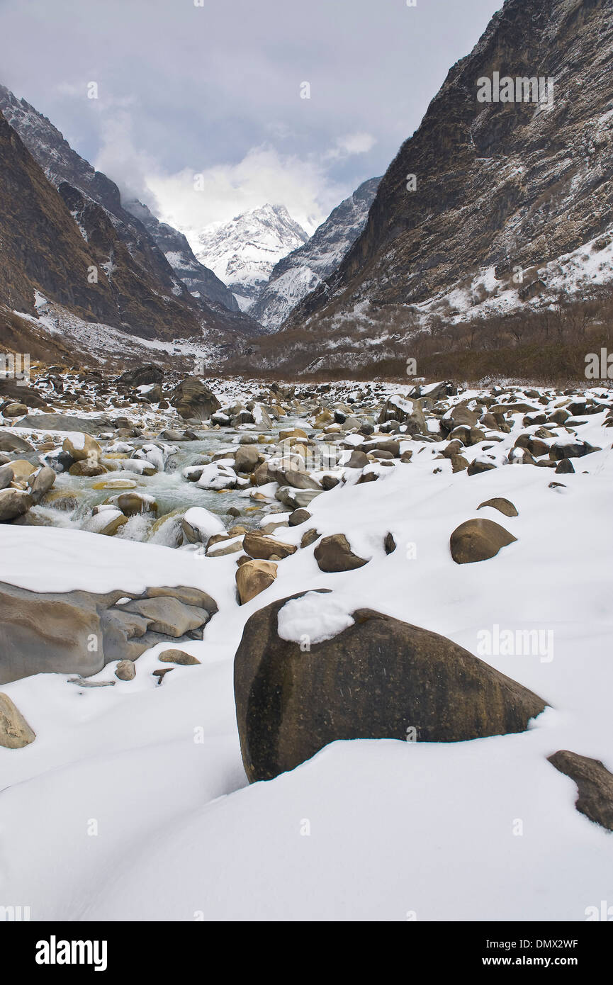 Modi Khola River, Annapurna Himal, Himalaya, Nepal Stock Photo - Alamy