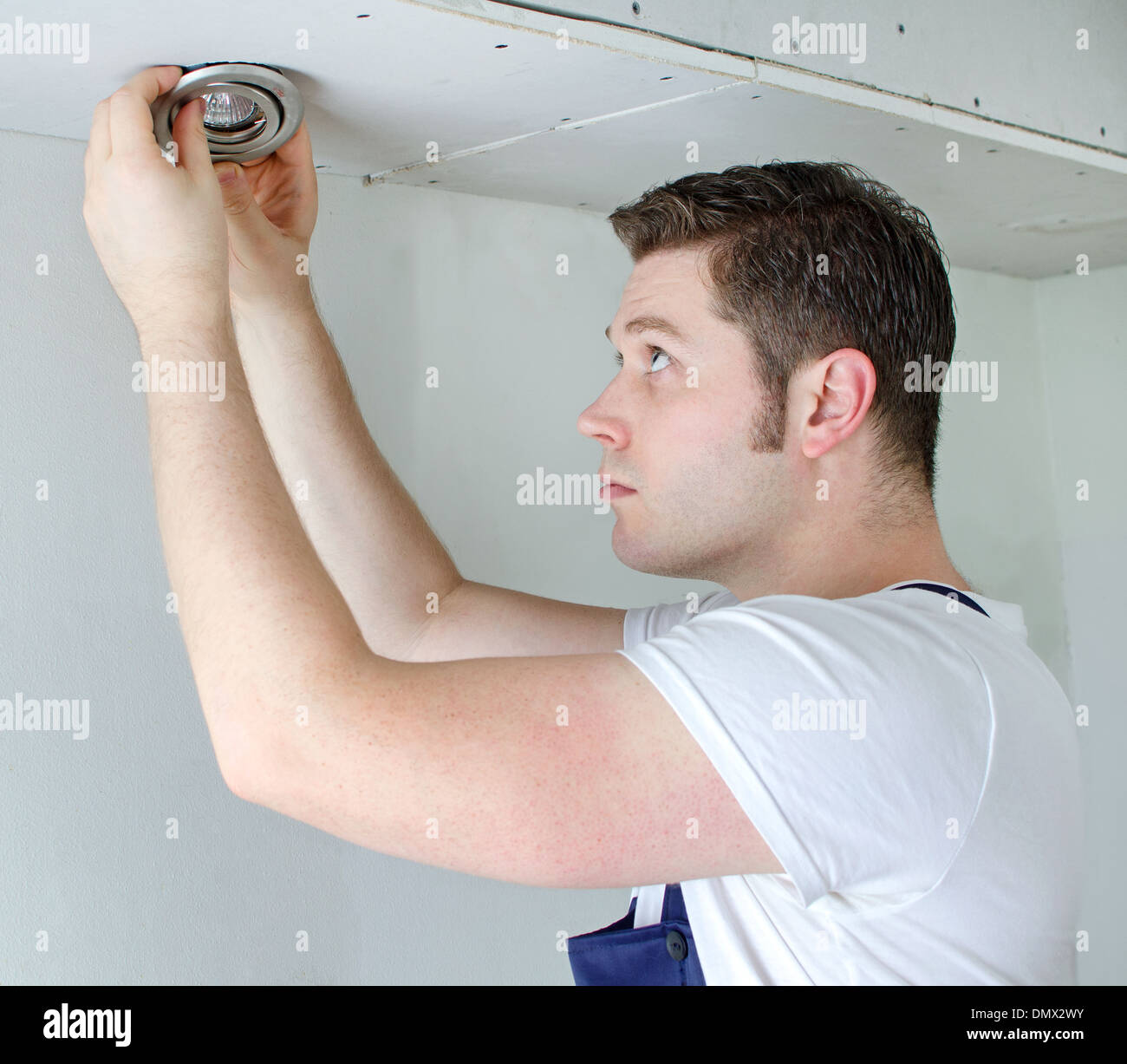 Installing socket hi-res stock photography and images - Alamy