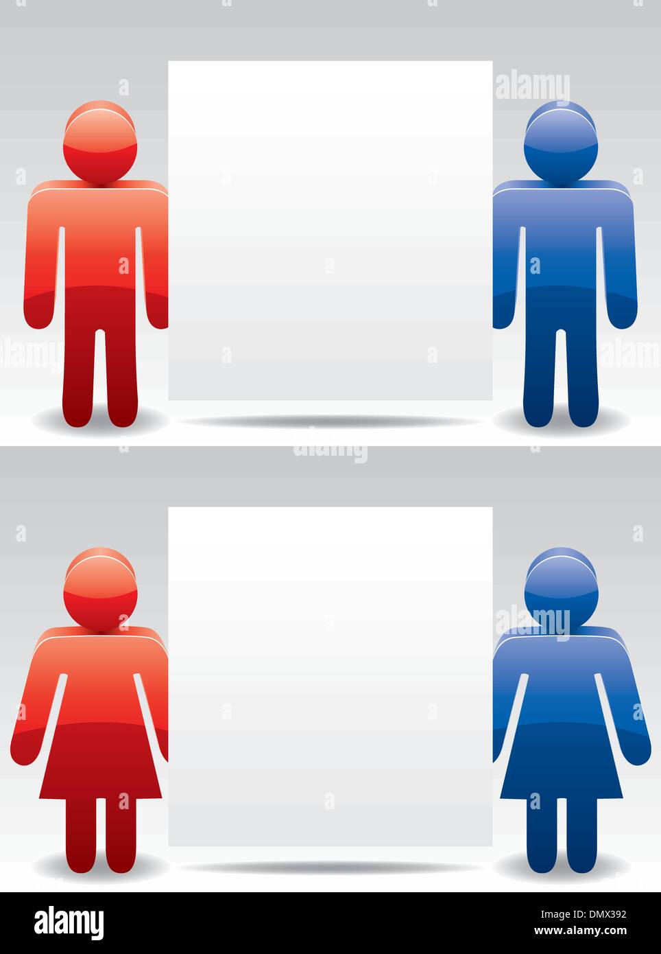 Woman man hands set Stock Vector Images - Alamy