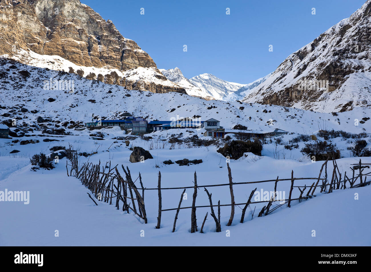 Machhapuchhare Base Camp (3700 metres), Annapurna Himal, Himalaya ...