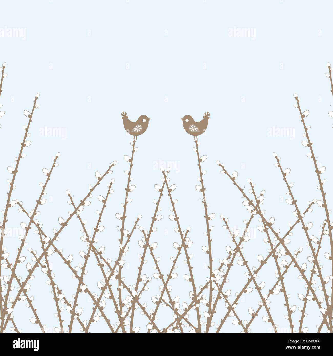 Willow bird Stock Vector Images - Alamy