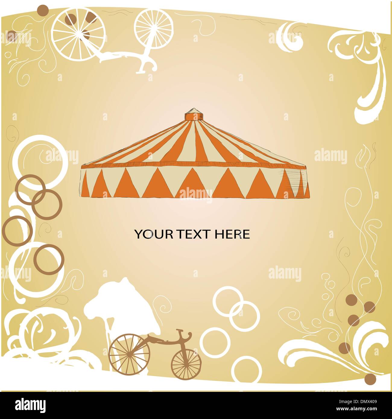 Circus tent background Stock Vector Images - Alamy