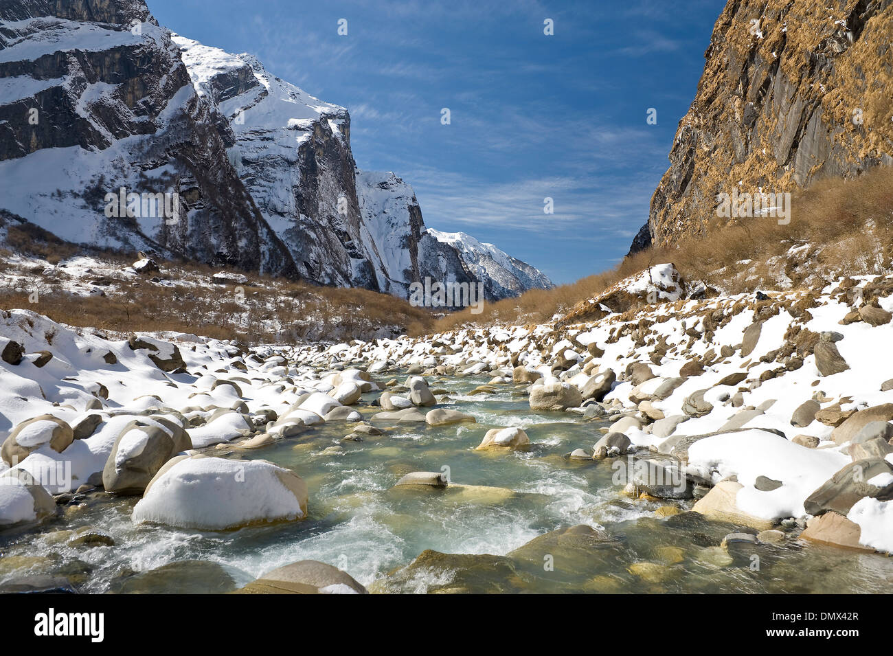 Modi Khola River, Annapurna Himal, Himalaya, Nepal Stock Photo - Alamy