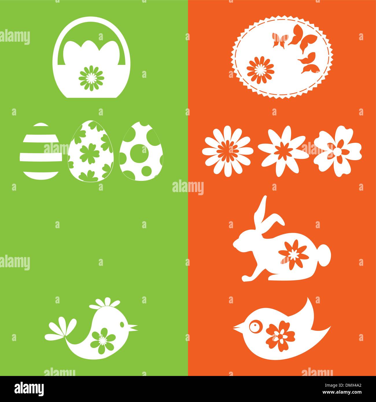 Easter icon Stock Vector Images - Alamy