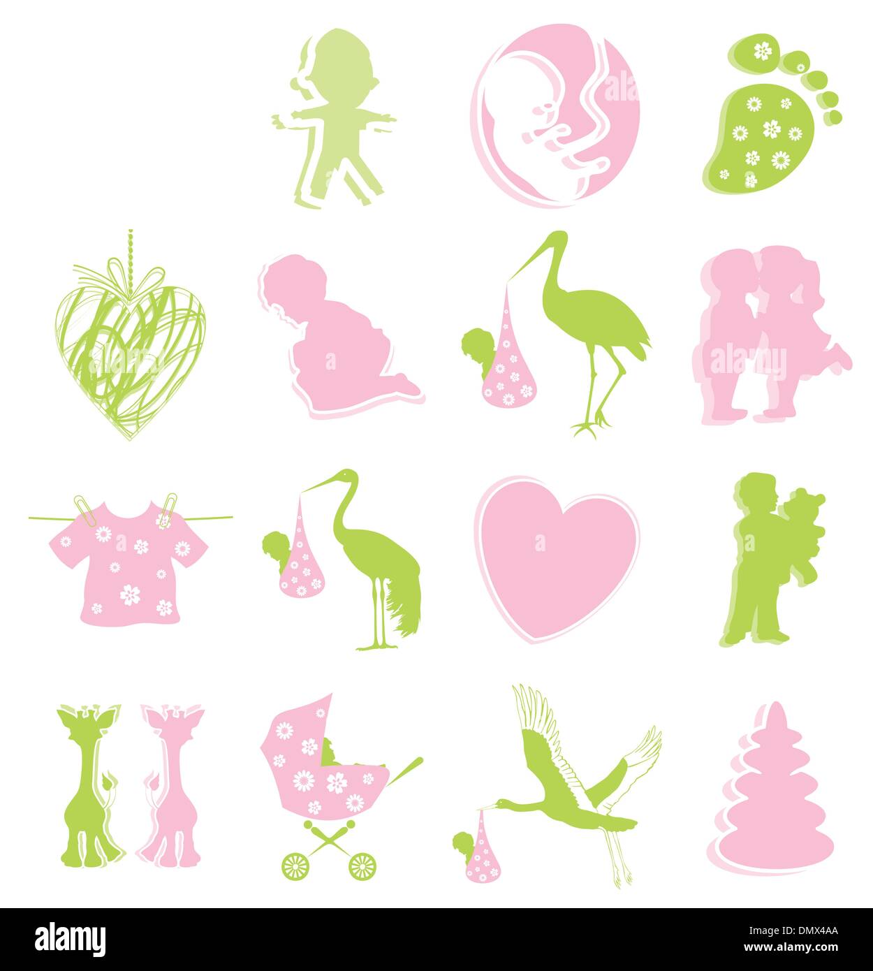 Birth born Stock Vector Images - Alamy