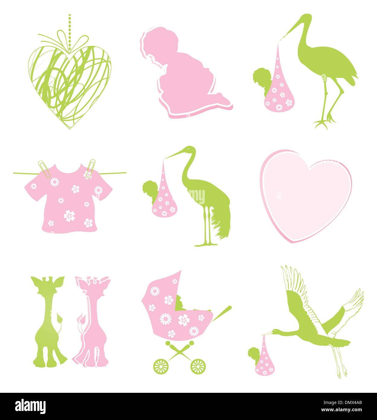 Birth icon hi-res stock photography and images - Alamy