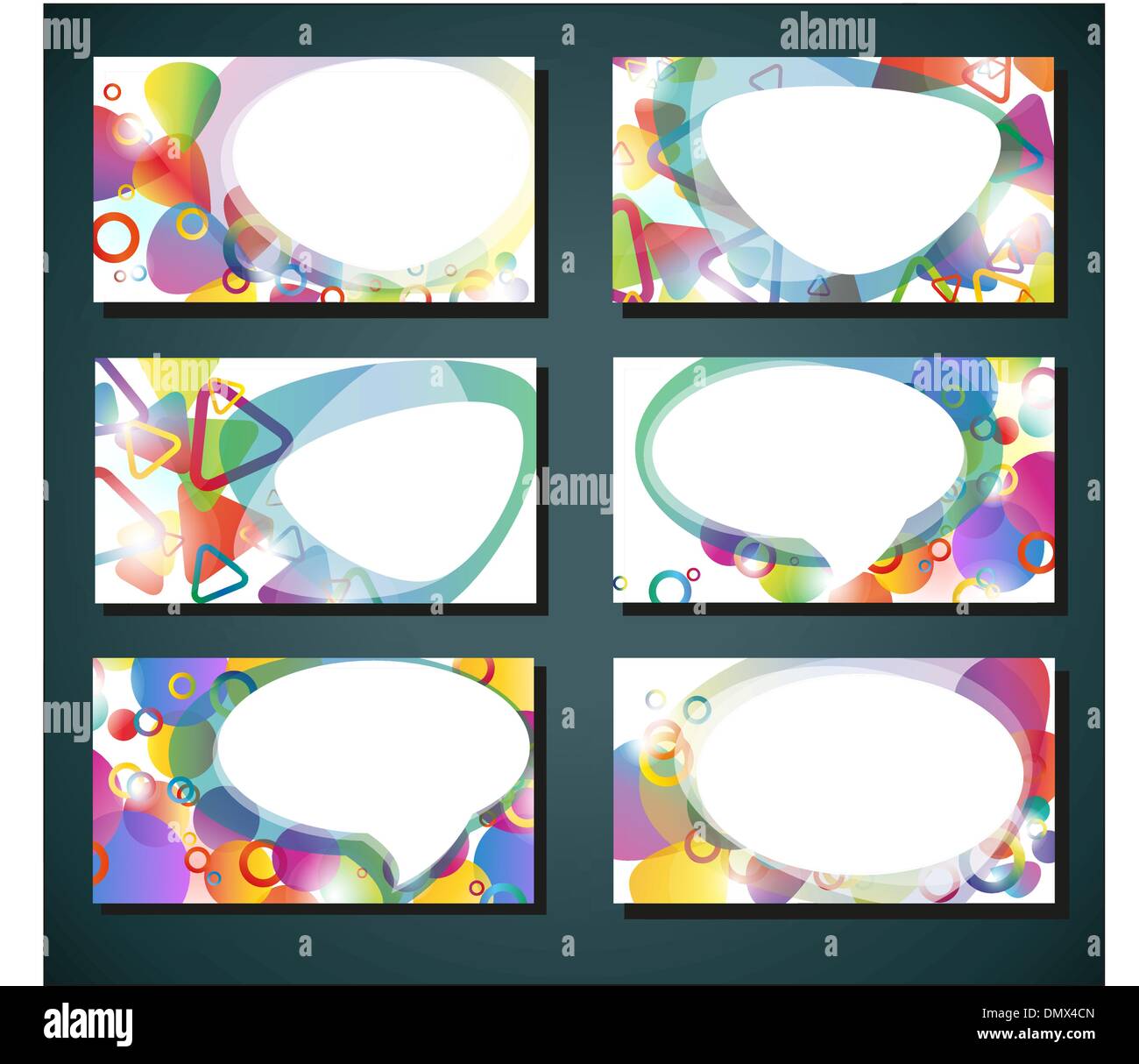 Gift cards black red Stock Vector Images - Alamy