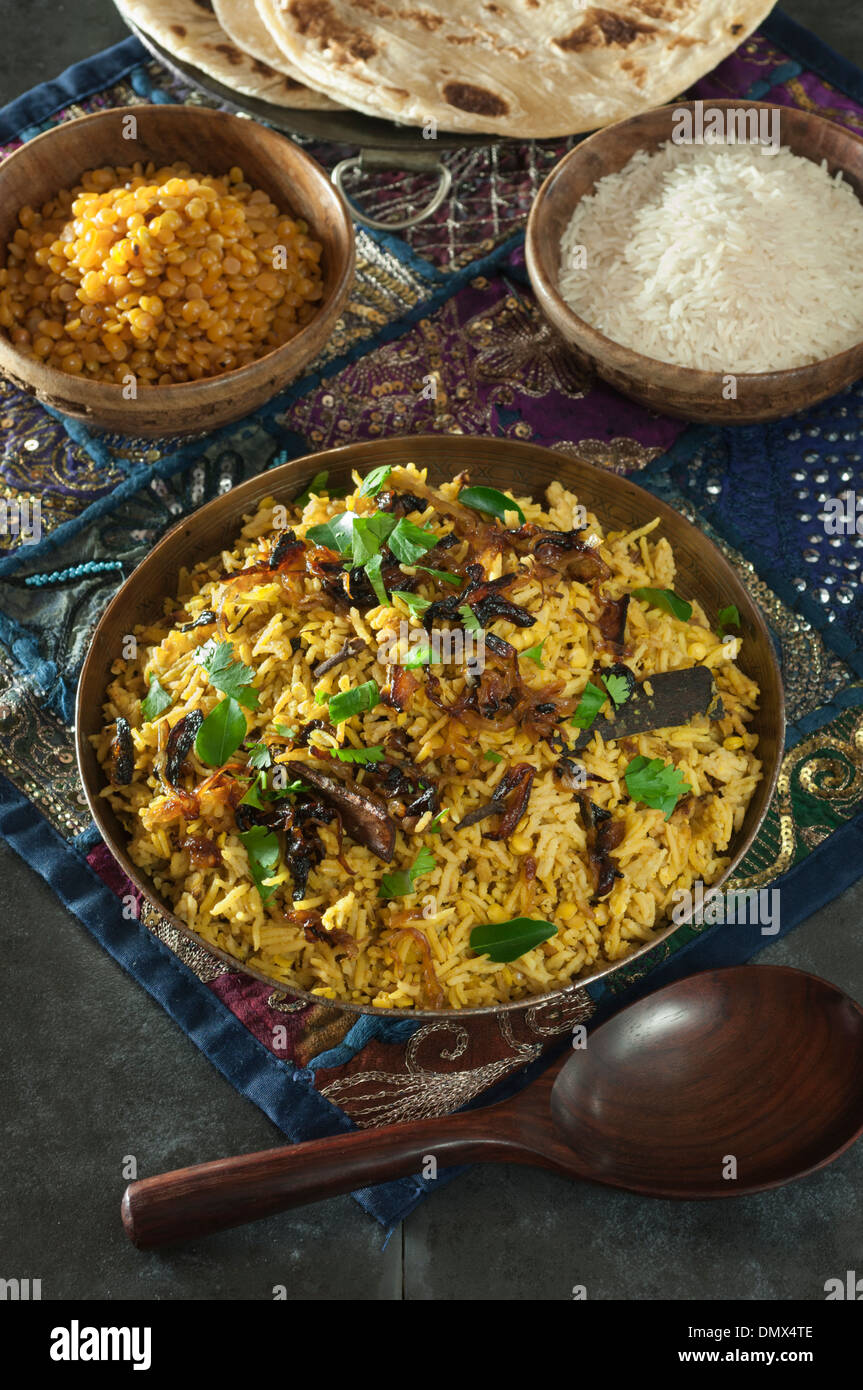 Khichdi. Indian rice and lentil dish. India Food Stock Photo - Alamy