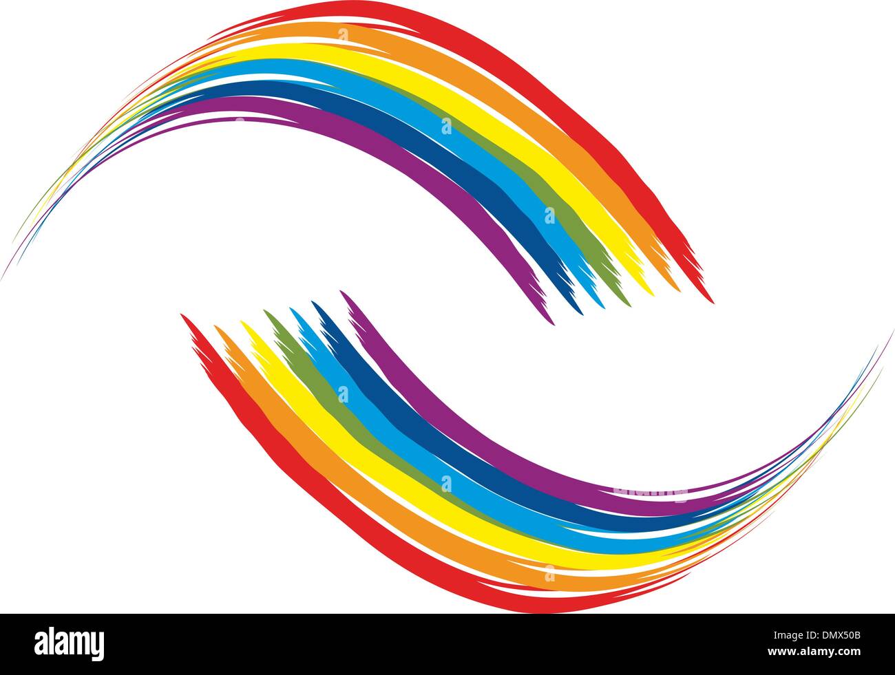 Rainbow object Stock Vector Images - Alamy