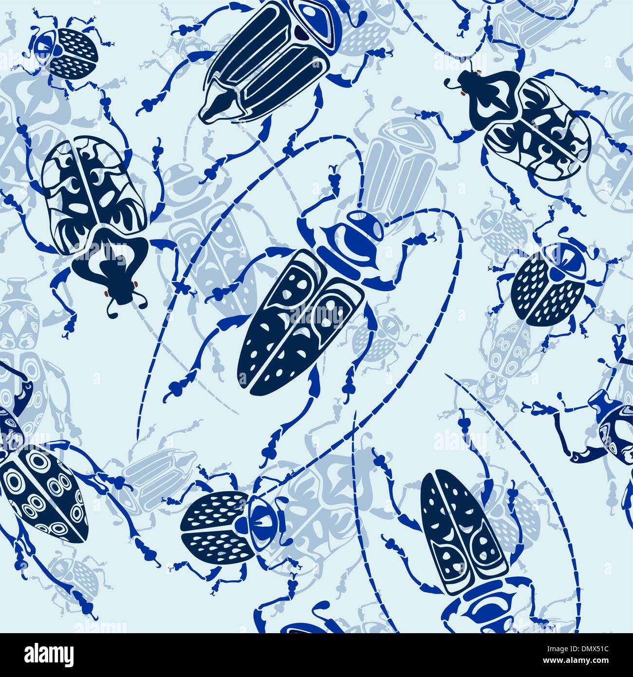 seamless bug pattern Stock Vector Image & Art - Alamy