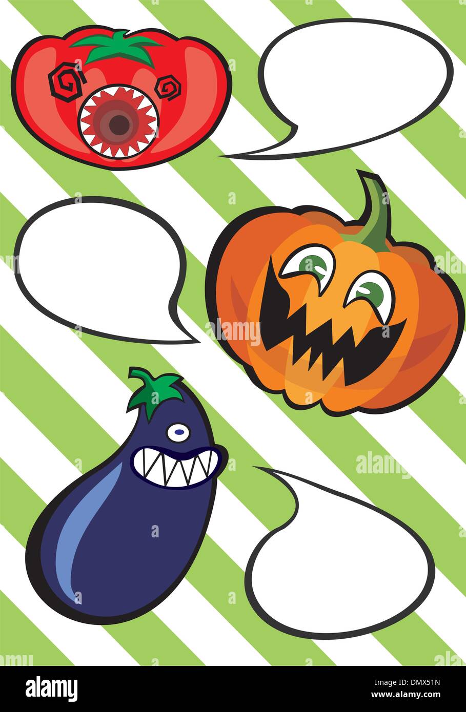 Happy halloween comic speech hi-res stock photography and images - Alamy