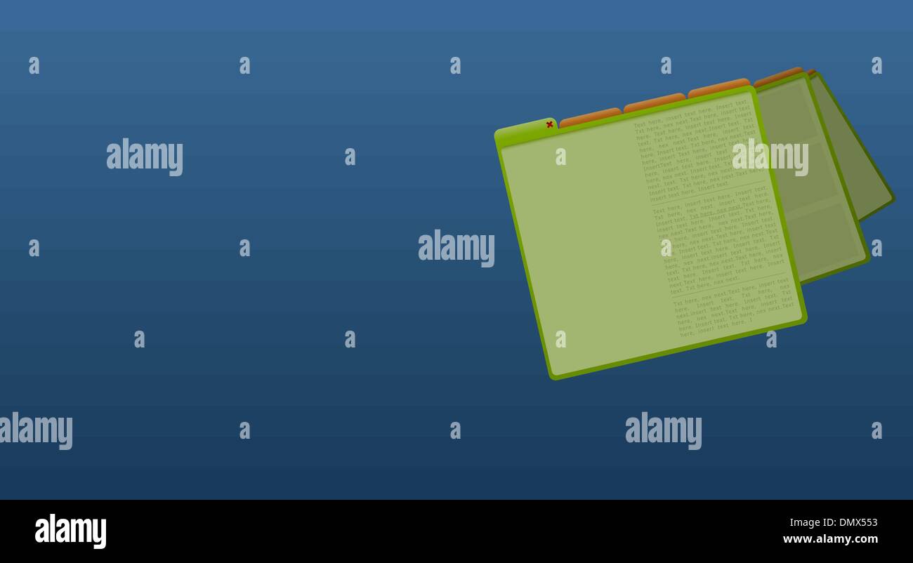 Modern site web interface Stock Vector Images - Alamy