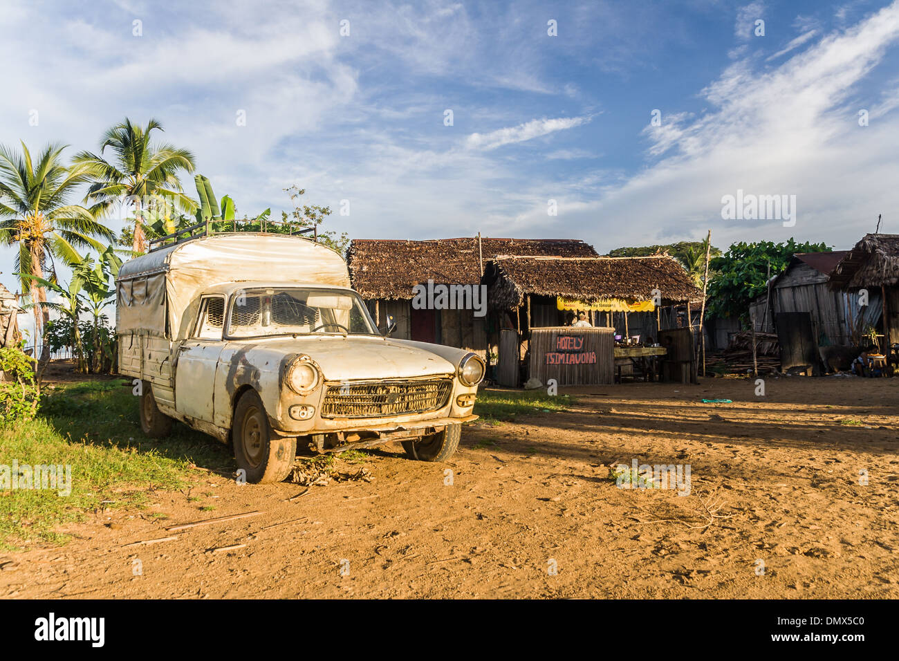 Typical african village hi-res stock photography and images - Alamy