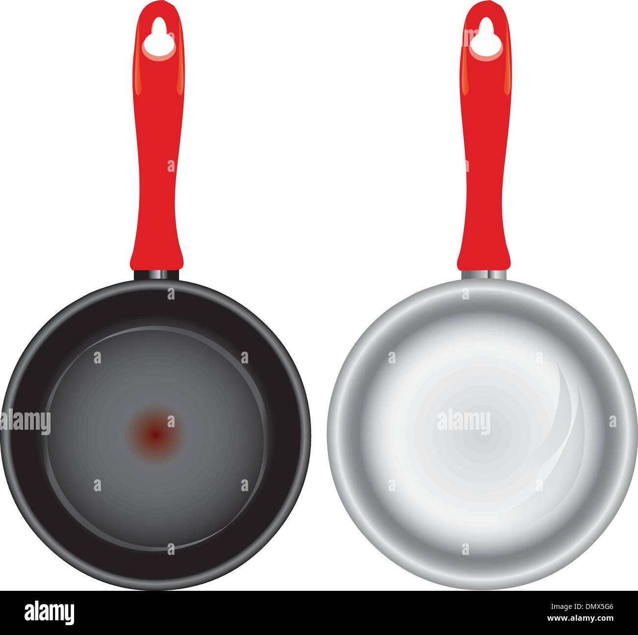 Set of saucepans Stock Vector Image & Art - Alamy