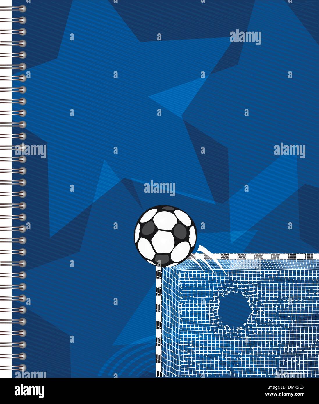 Soccer notepad Stock Vector Images - Alamy