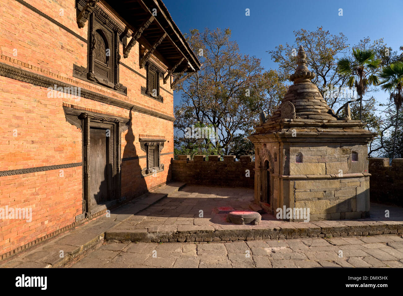 Gorkha Durbar, Gorkha, The Western Hills, Nepal Stock Photo - Alamy