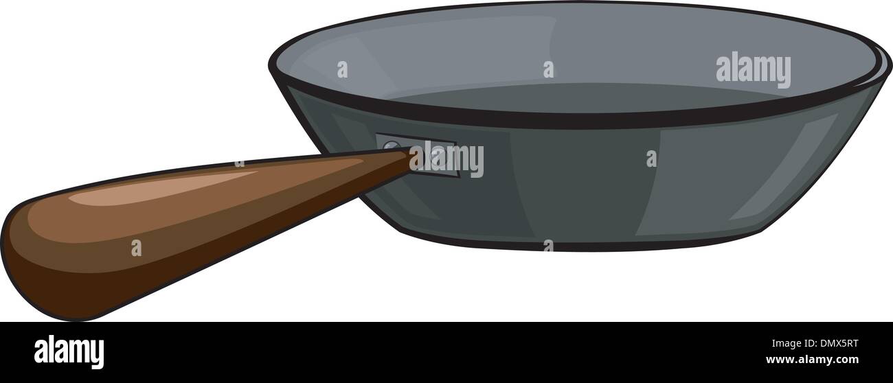 Cast-iron frying pan Stock Vector Image & Art - Alamy