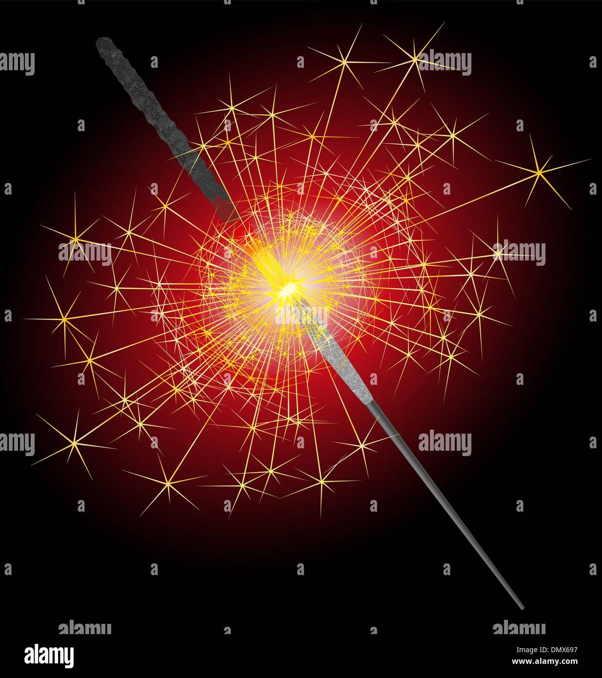 Sparkler vector vectors hi-res stock photography and images - Alamy