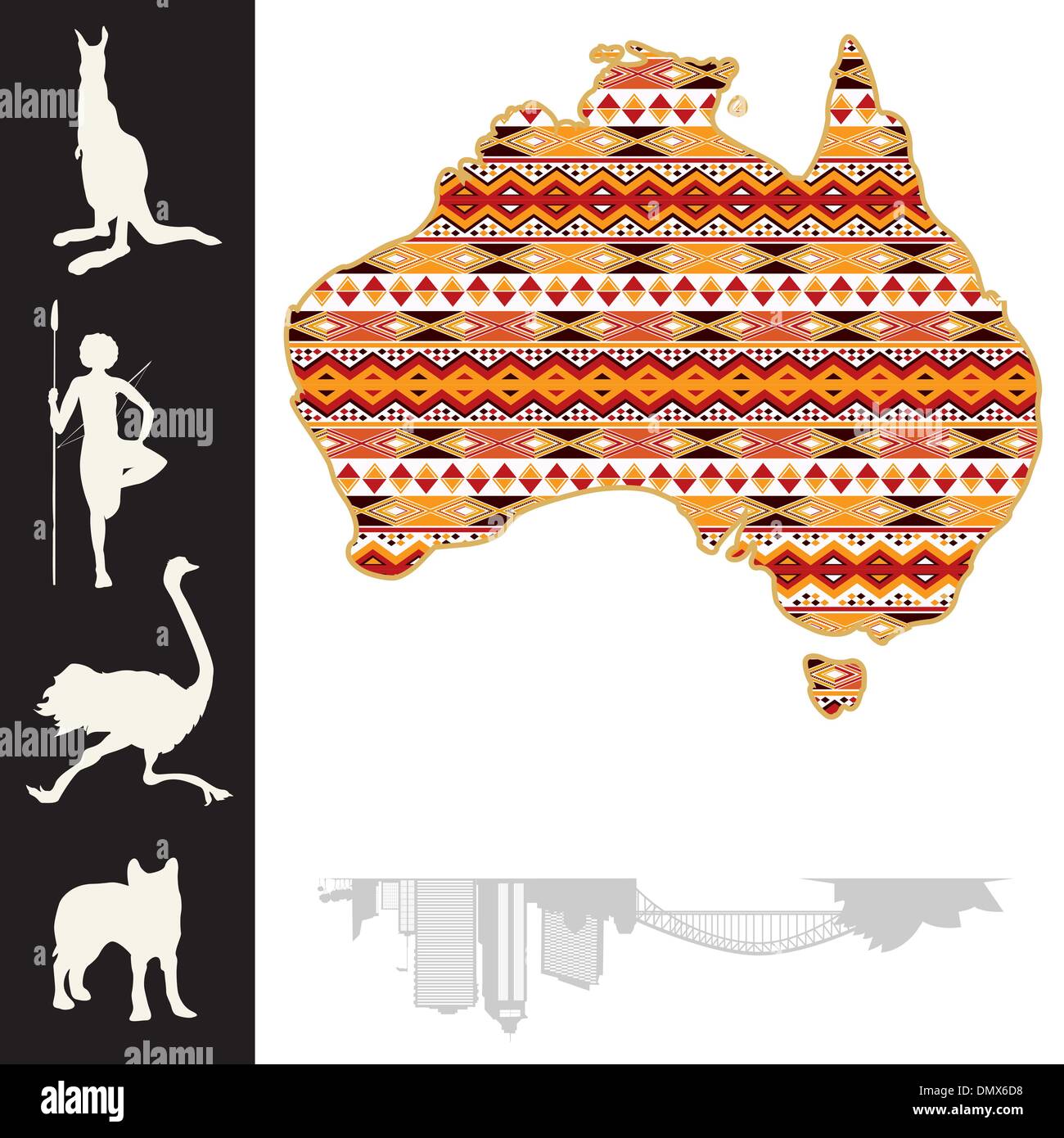 Australia landmark vector vectors hi-res stock photography and images ...