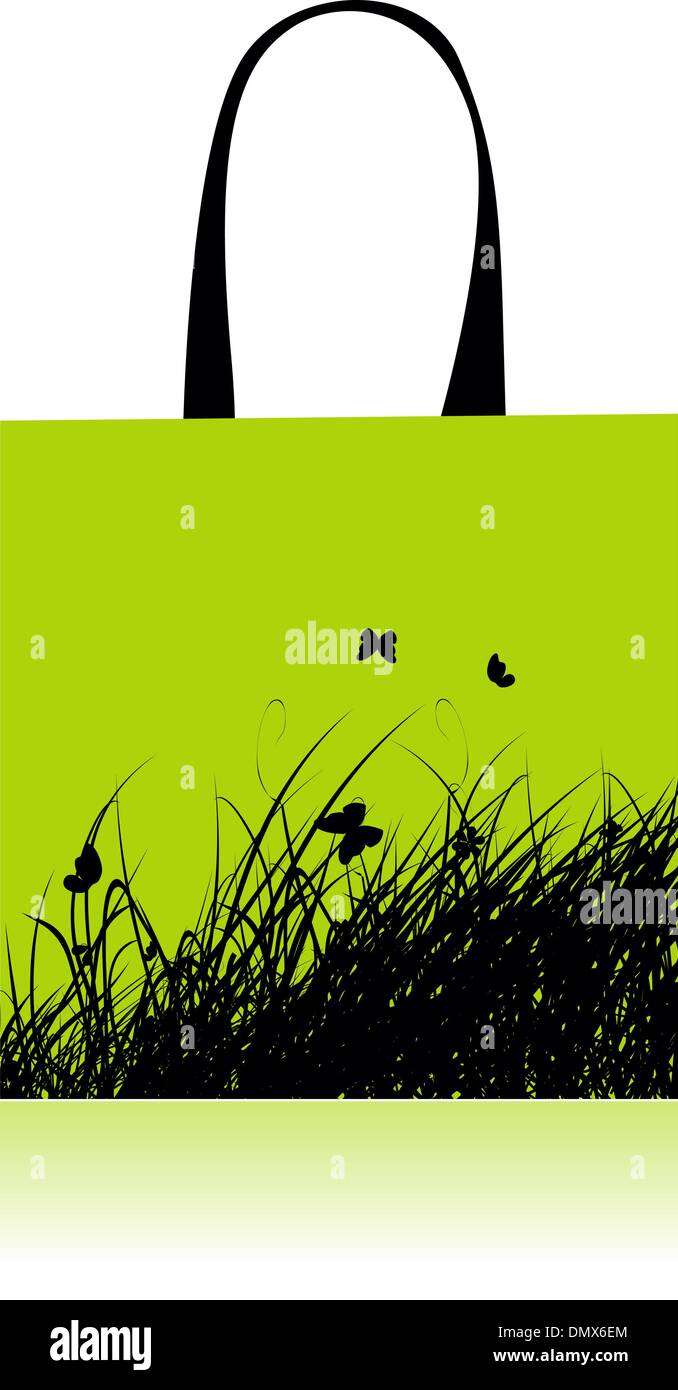 White plastic bag packing Stock Vector Images - Alamy