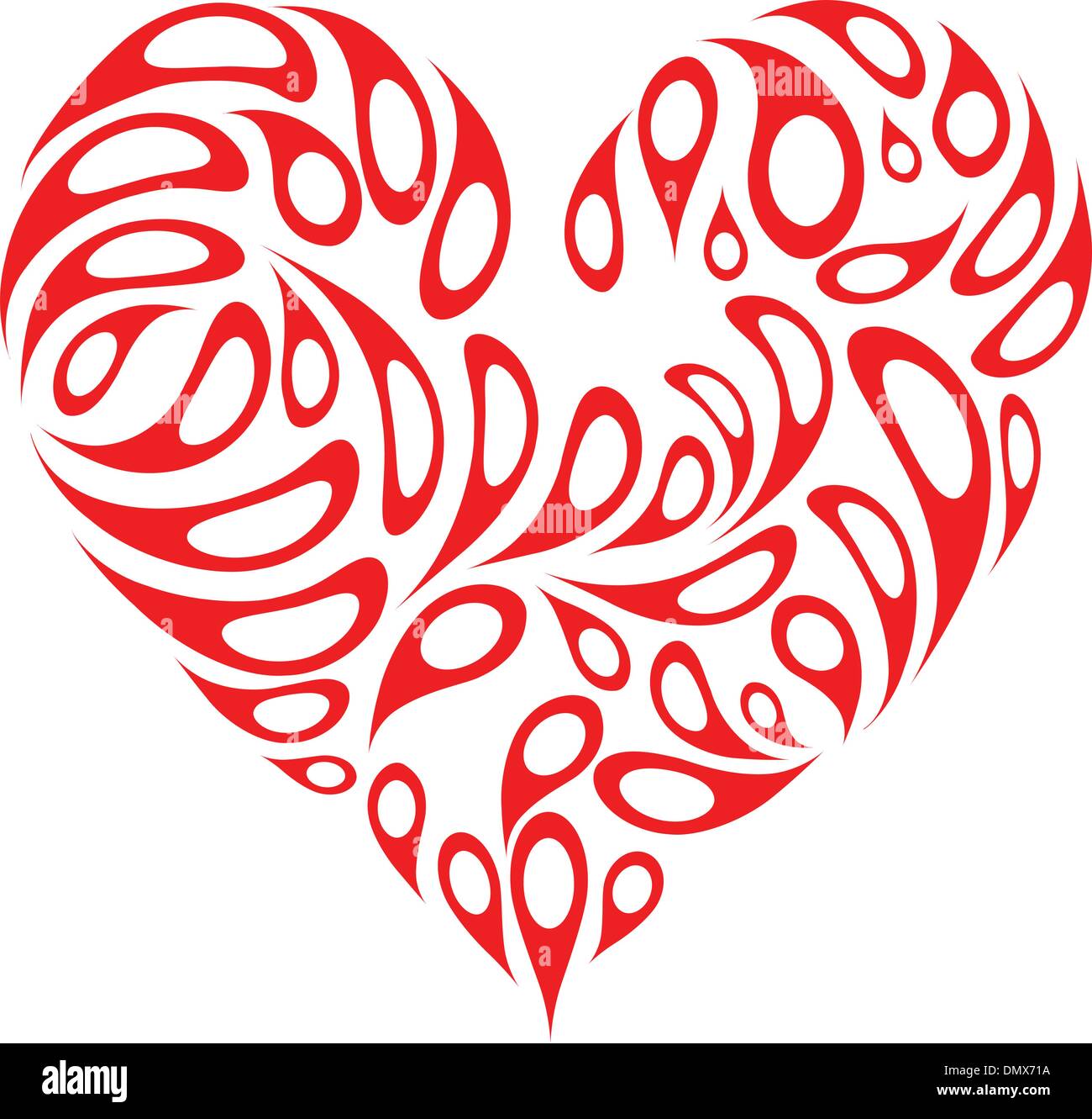 Isolated heart shape gift Stock Vector Images - Alamy