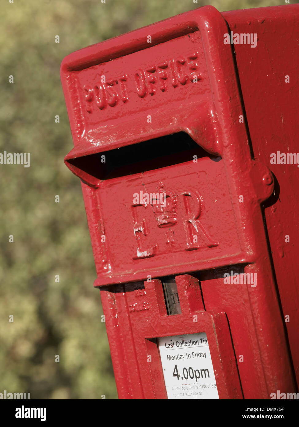 Red British Post Box Stock Photo - Alamy