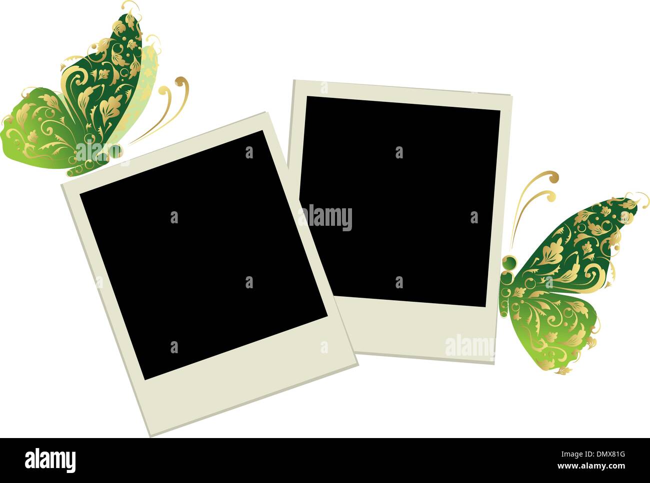 Two empty frames on Stock Vector Images - Alamy