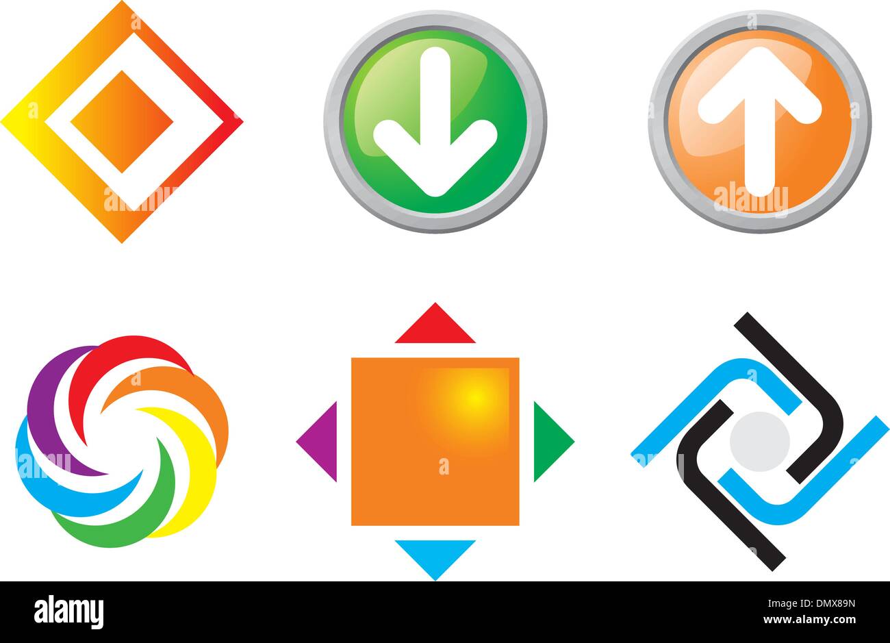 Abstract icons hi-res stock photography and images - Alamy