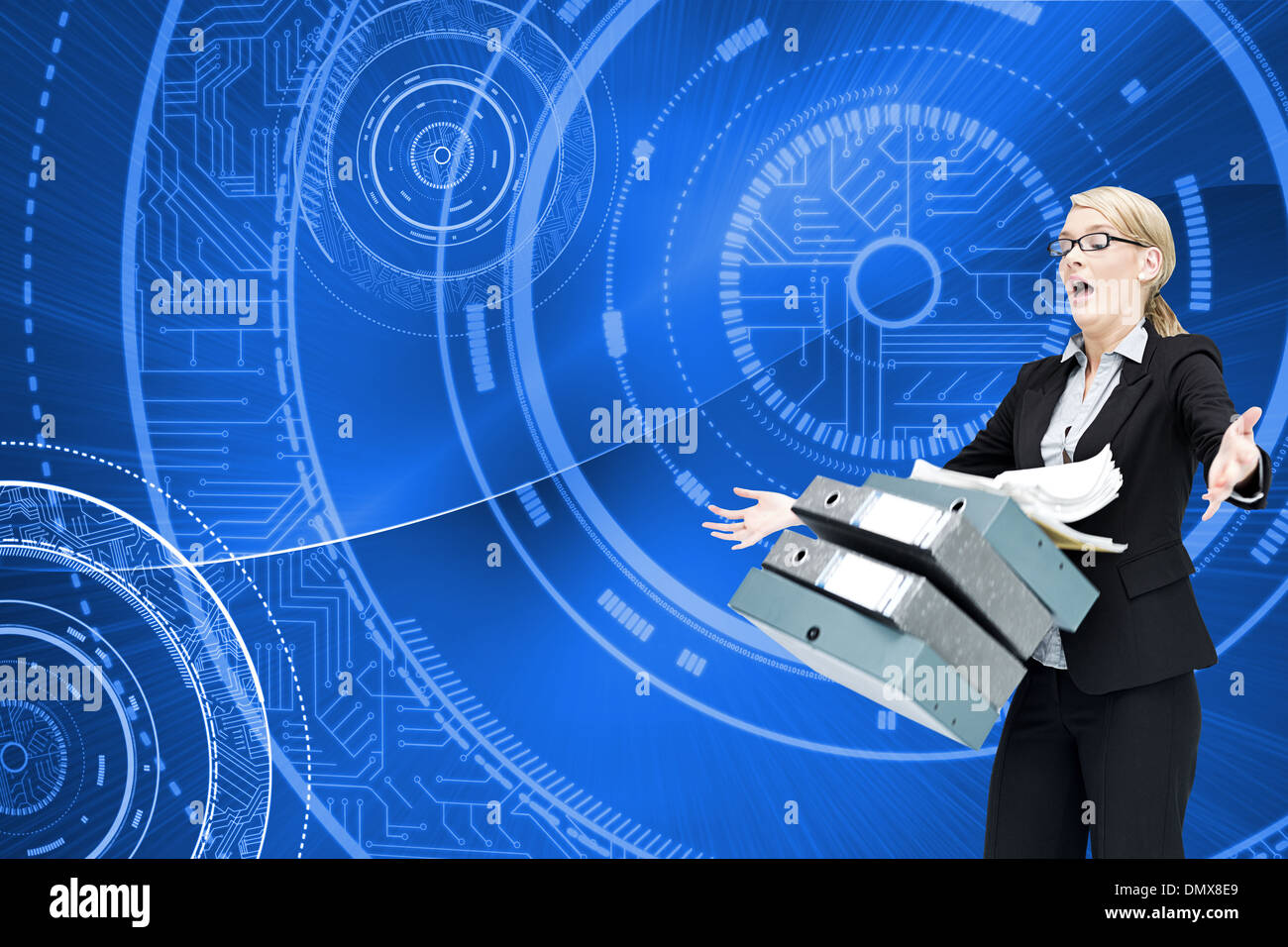 Woman dropping folders hi-res stock photography and images - Alamy Woman dropping folders hi-res stock photography and images - Alamy