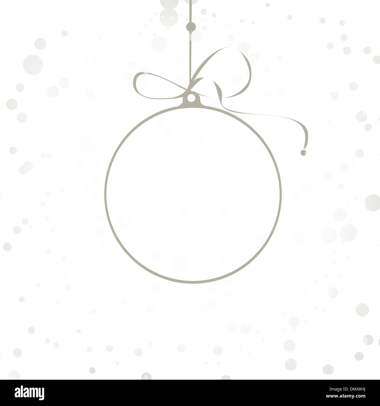 Christmas decoration star ball Stock Vector Images - Alamy