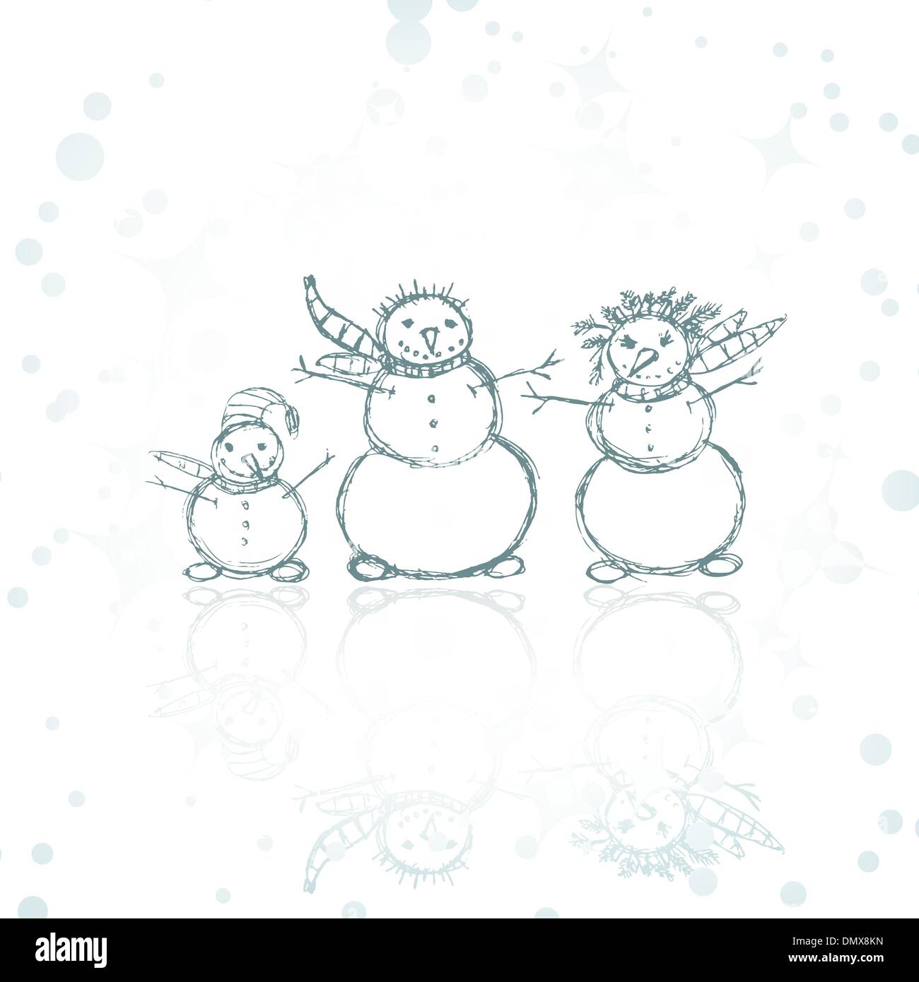 Couple smile ice Stock Vector Images - Alamy