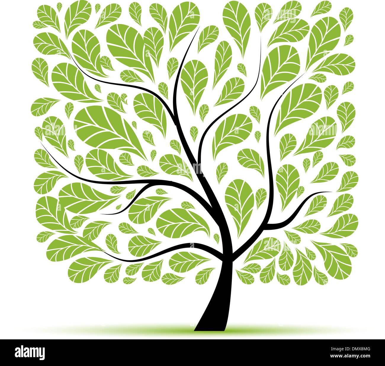 Art tree beautiful for your design Stock Vector Image & Art - Alamy