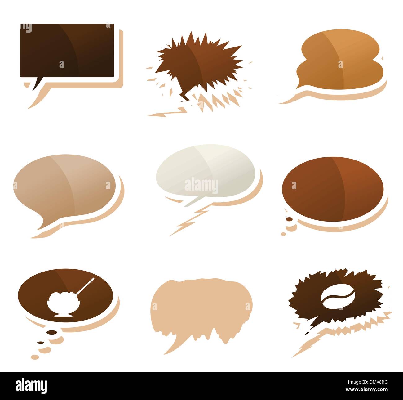 Group of dialogue frame Stock Vector Images - Alamy