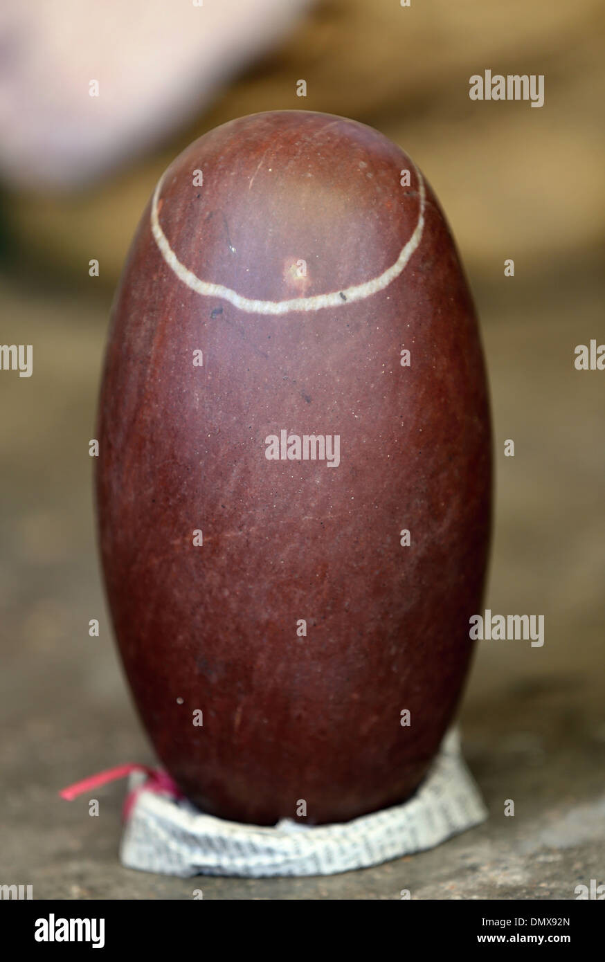 Bana lingam from narmada river hi-res stock photography and images - Alamy