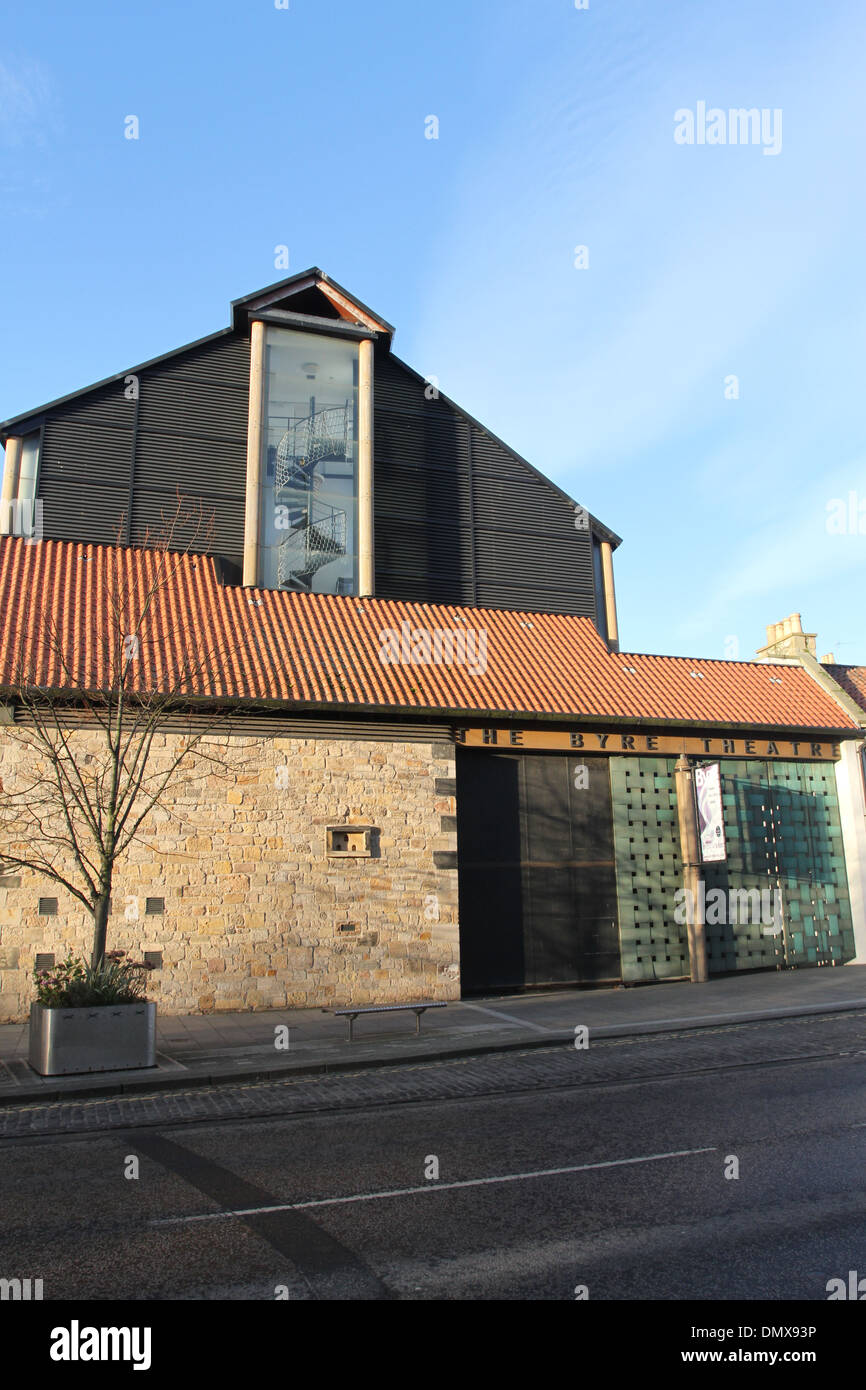 Exterior of The Byre Theatre St Andrews Scotland December 2013 Stock ...