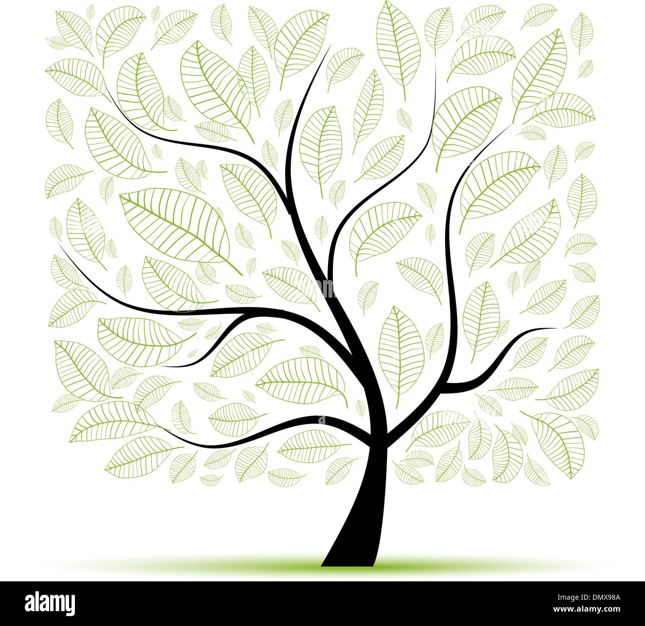 Art tree beautiful for your design Stock Vector Image & Art - Alamy