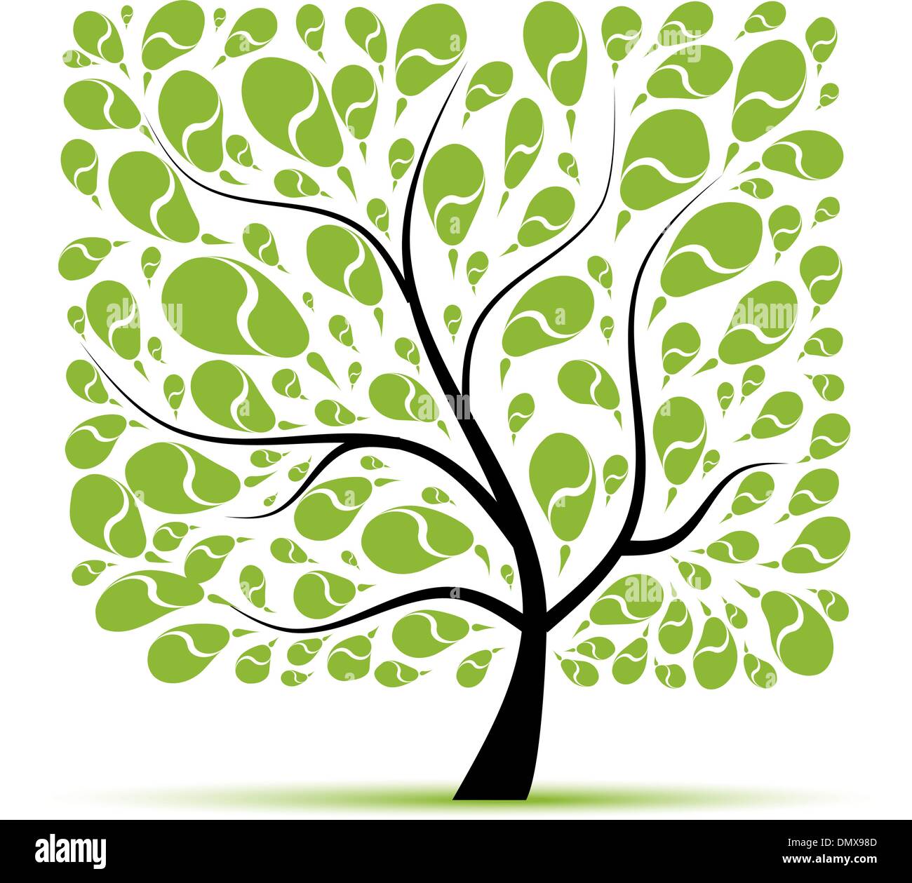 Art tree beautiful for your design Stock Vector Image & Art - Alamy