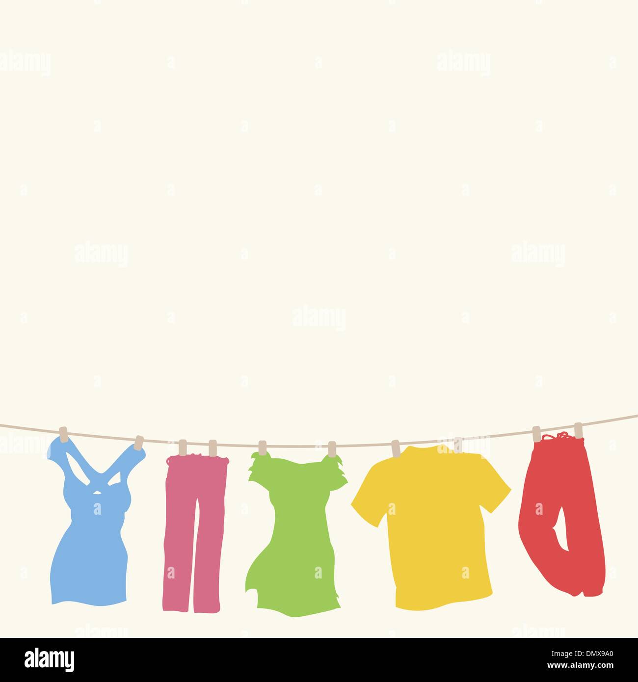 Over clothes Stock Vector Images - Alamy