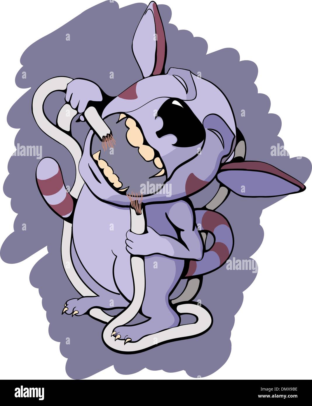 monster, gnaw through the wire Stock Vector Image & Art - Alamy