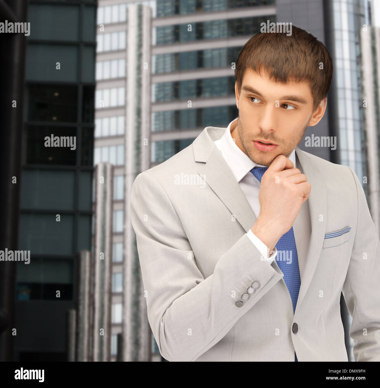 Unsure pensive worried anxiety hi-res stock photography and images - Alamy