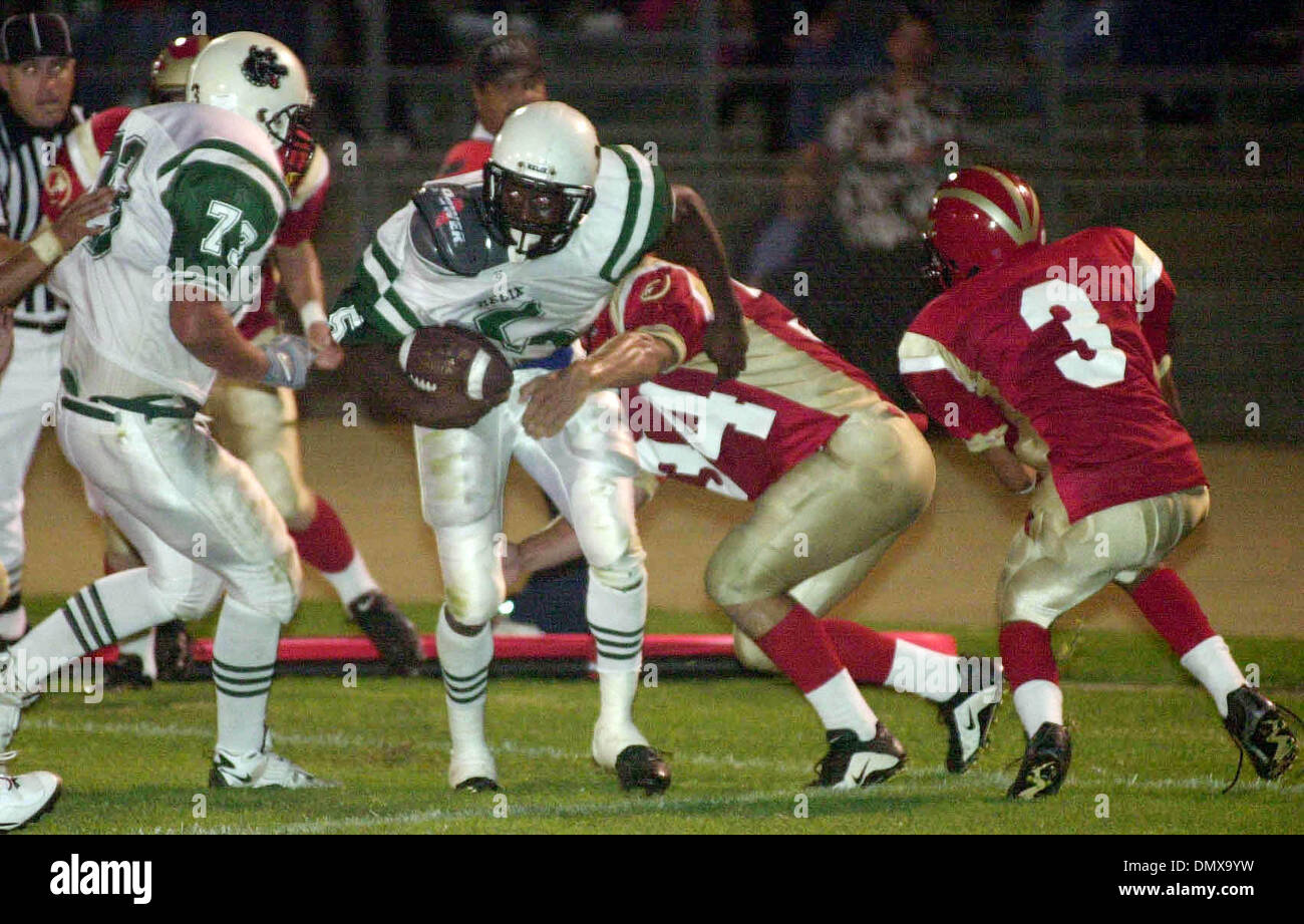 Jan 12, 2006; San Diego, CA, USA; Prep football: Helix High School ...