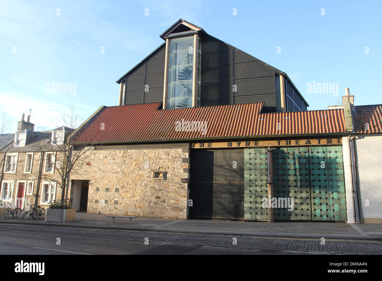 Exterior of The Byre Theatre St Andrews Scotland December 2013 Stock ...