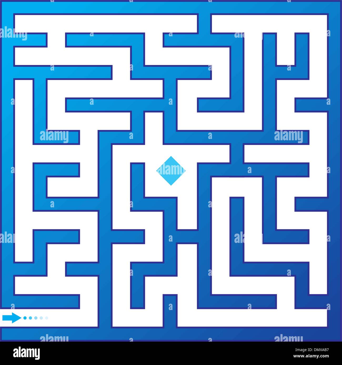 Endless maze Stock Vector Images - Alamy