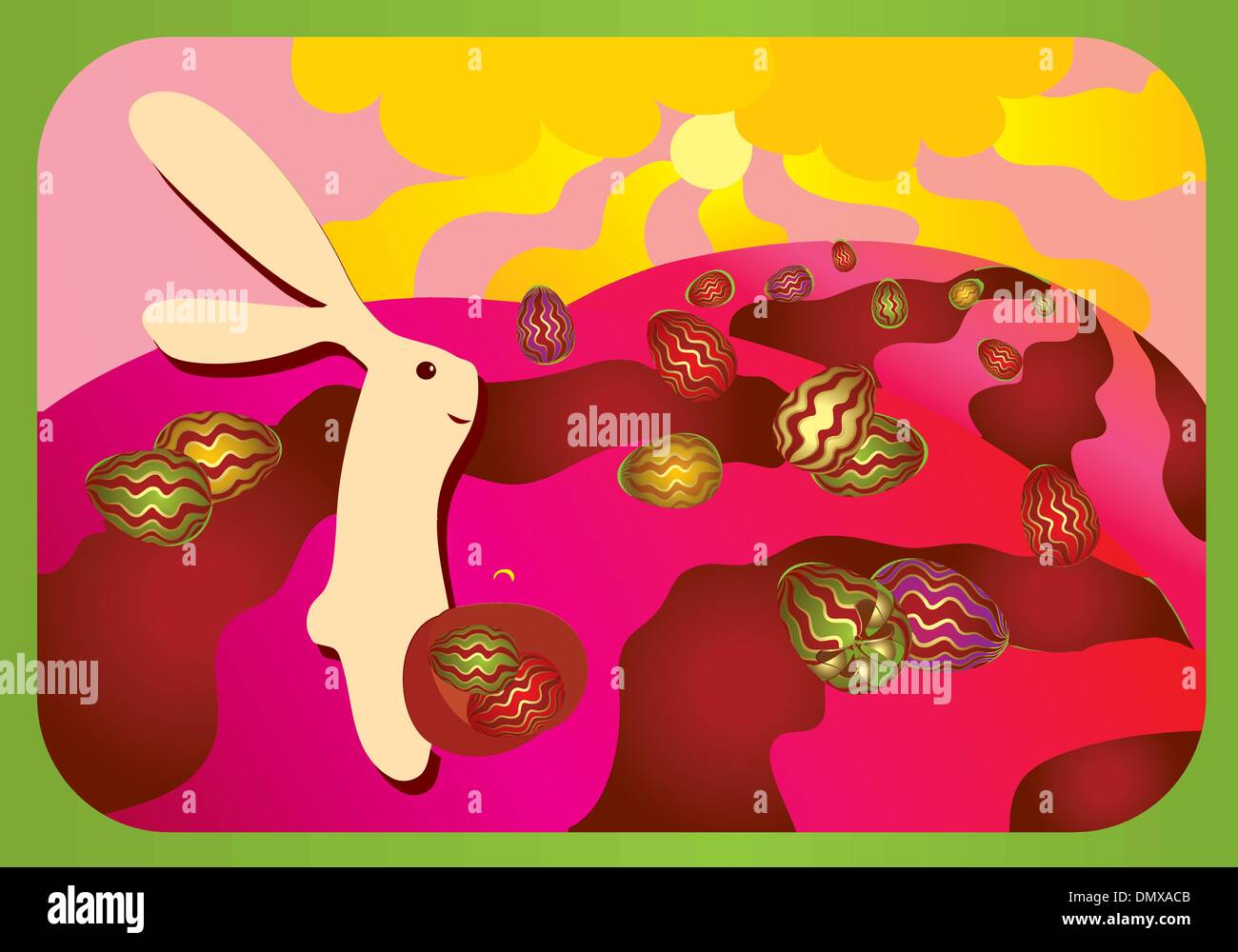 Sun bunny Stock Vector Images - Alamy