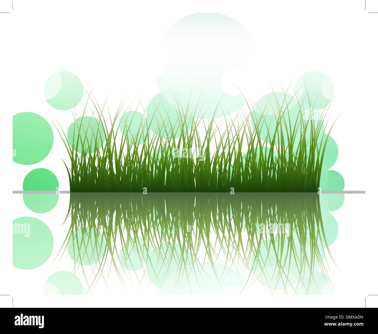 grass on water Stock Vector Image & Art - Alamy