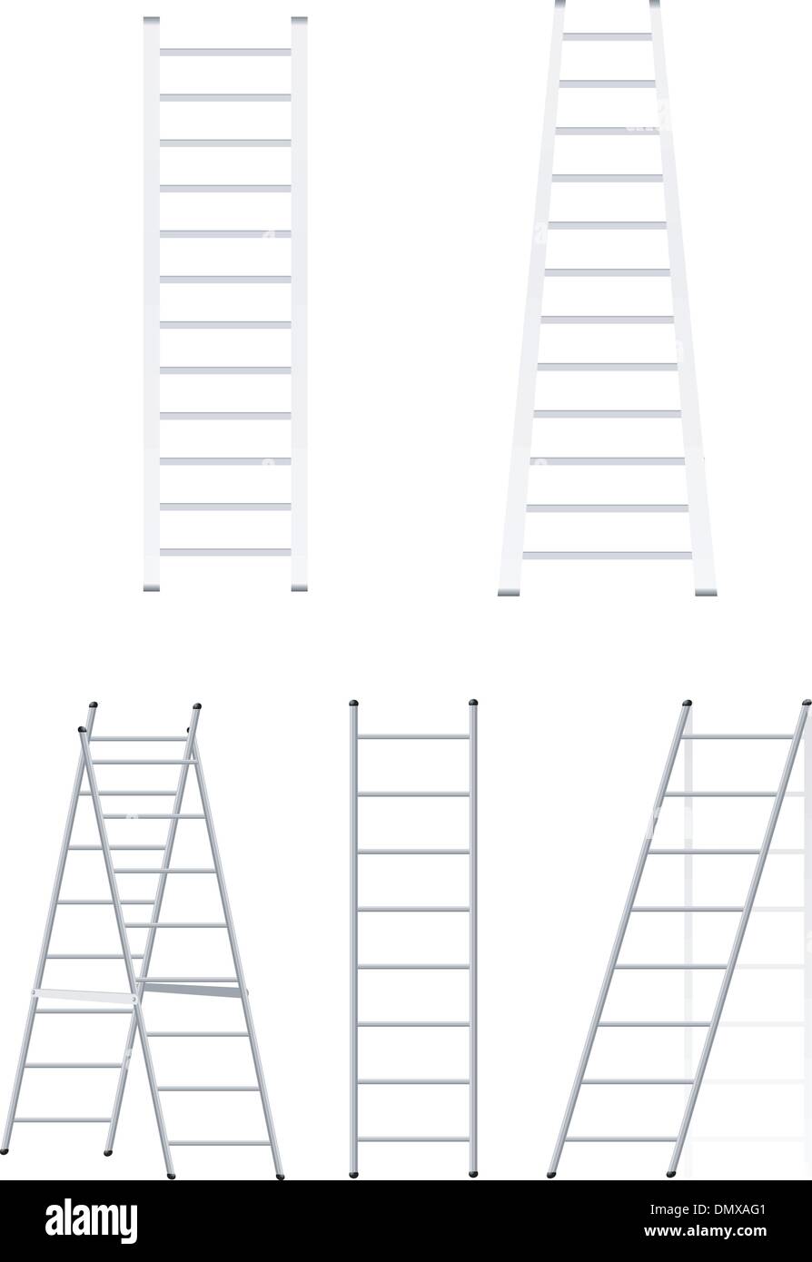 Set ladders. Vector Stock Vector Image & Art - Alamy