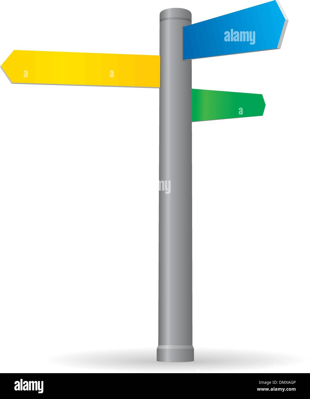 Blank signpost hi-res stock photography and images - Alamy