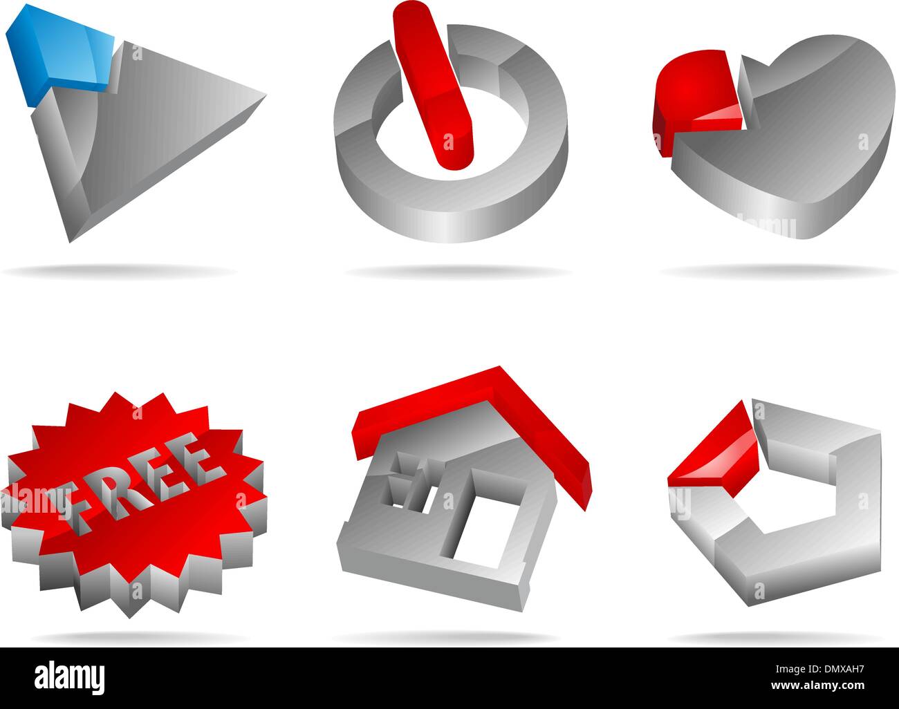 Icons Stock Vector Images - Alamy