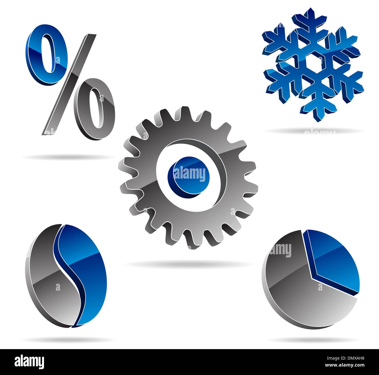 Set of abstract icons Stock Vector Image & Art - Alamy