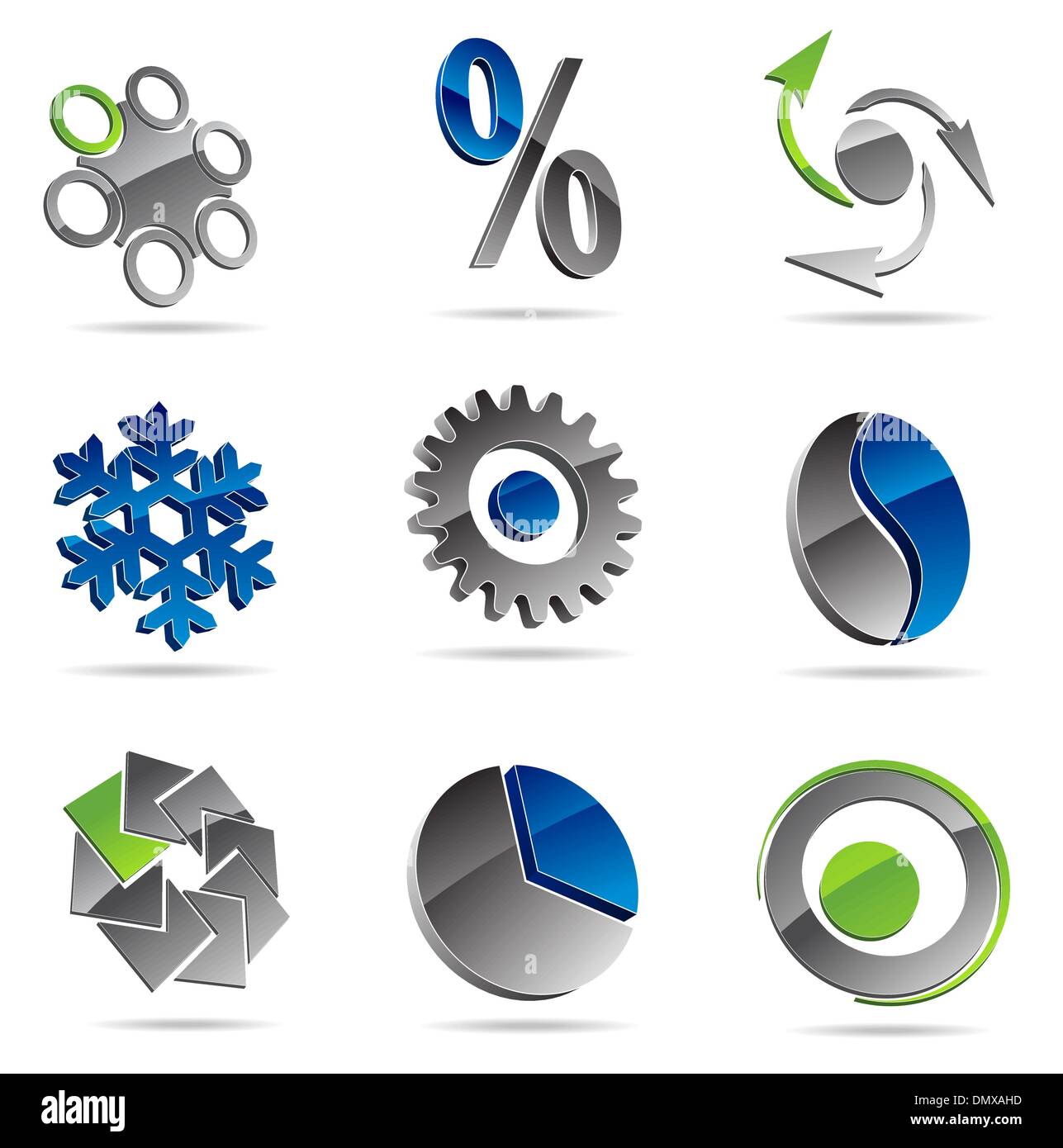 Set of abstract icons Stock Vector Image & Art - Alamy